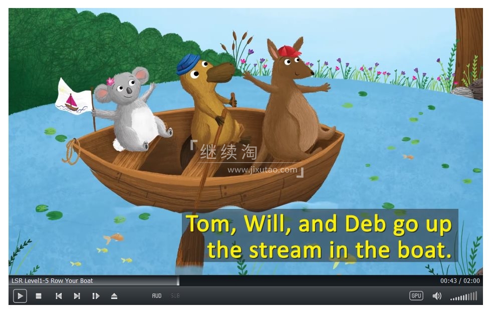 英文启蒙分级动画《Little Sprout Readers》Level 1-4级共80集，1080P高清视频带英文字幕，带配套音频MP3 ...